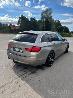 Brown BMW 520 2011 in Aizkraukle, with an engine capacity of 2.00 L and mileage of 443 thousand km for 7500 €, photo 5 on AUTOMOTO.COM.LV
