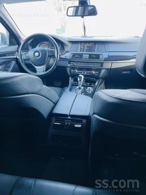 Brown BMW 520 2011 in Aizkraukle, with an engine capacity of 2.00 L and mileage of 443 thousand km for 7500 €, photo 6 on AUTOMOTO.COM.LV