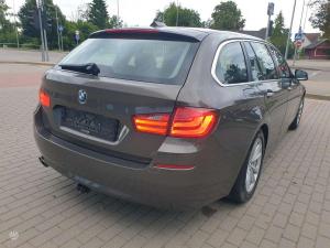 Brown BMW 520 2011 in Utena, with an engine capacity of 2.00 L and mileage of 373 thousand km for 7150 €, photo 12 on AUTOMOTO.COM.LV