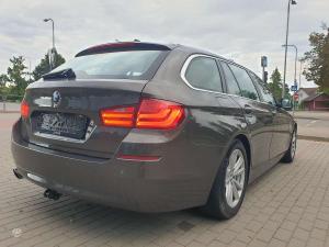 Brown BMW 520 2011 in Utena, with an engine capacity of 2.00 L and mileage of 373 thousand km for 7150 €, photo 14 on AUTOMOTO.COM.LV