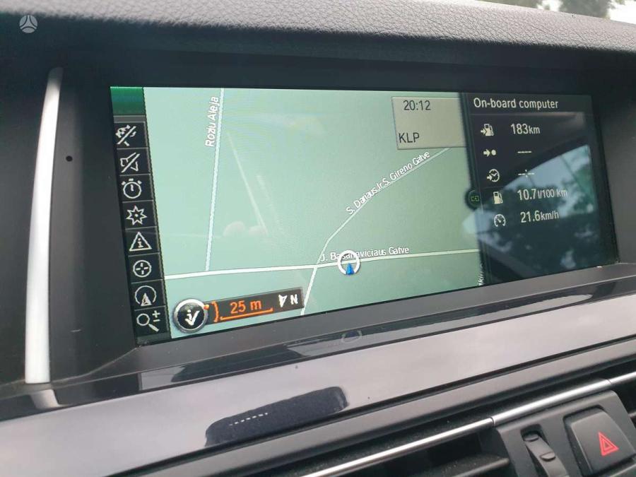 Brown BMW 520 2011 in Utena, with an engine capacity of 2.00 L and mileage of 373 thousand km for 7150 €, photo 35 on AUTOMOTO.COM.LV