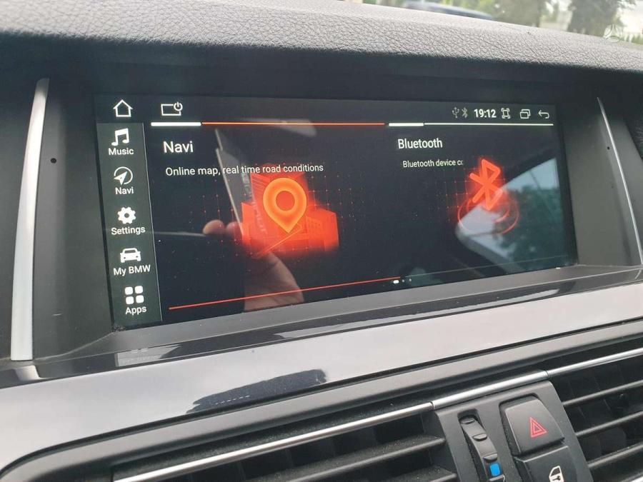 Brown BMW 520 2011 in Utena, with an engine capacity of 2.00 L and mileage of 373 thousand km for 7150 €, photo 36 on AUTOMOTO.COM.LV