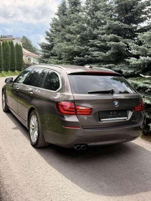 Brown BMW 520 2011 in Utena, with an engine capacity of 2.00 L and mileage of 284 thousand km for 7200 €, photo 9 on AUTOMOTO.COM.LV