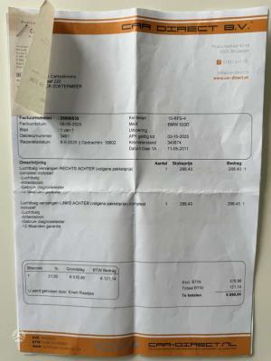 Brown BMW 520 2011 in Vilnius, with an engine capacity of 2.00 L and mileage of 351 thousand km for 7990 €, photo 11 on AUTOMOTO.COM.LV