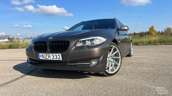 Brown BMW 520 2011 in Kaunas, with an engine capacity of 2.00 L and mileage of 402 thousand km for 6500 €, photo 3 on AUTOMOTO.COM.LV