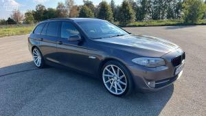 Brown BMW 520 2011 in Kaunas, with an engine capacity of 2.00 L and mileage of 402 thousand km for 6500 €, photo 8 on AUTOMOTO.COM.LV