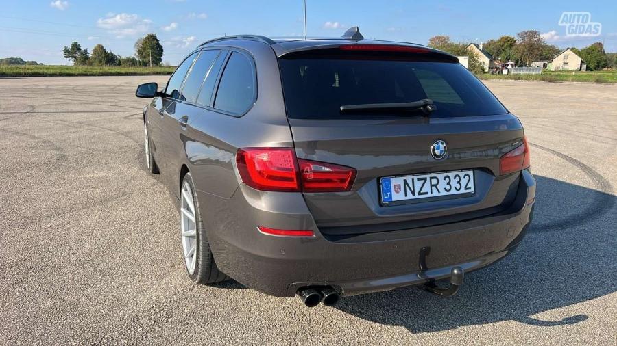 Brown BMW 520 2011 in Kaunas, with an engine capacity of 2.00 L and mileage of 402 thousand km for 6500 €, photo 13 on AUTOMOTO.COM.LV