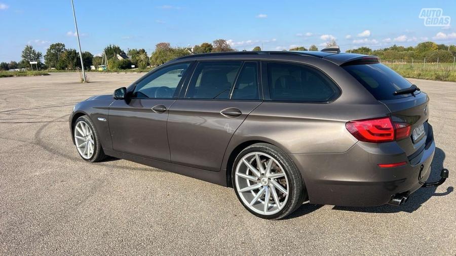 Brown BMW 520 2011 in Kaunas, with an engine capacity of 2.00 L and mileage of 402 thousand km for 6500 €, photo 15 on AUTOMOTO.COM.LV