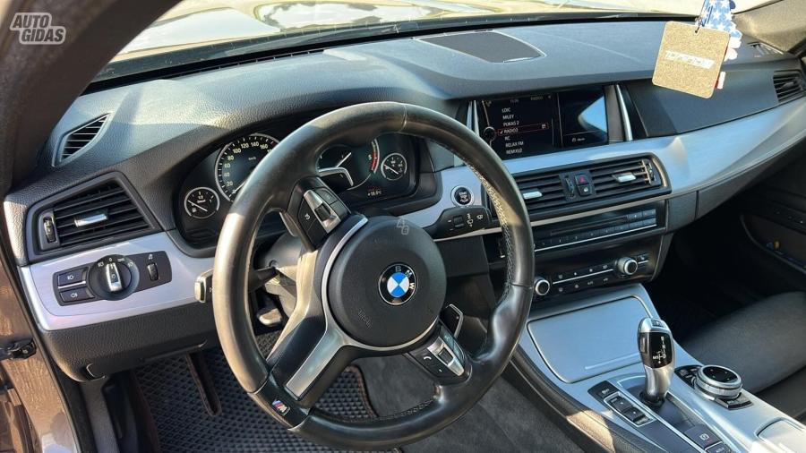 Brown BMW 520 2011 in Kaunas, with an engine capacity of 2.00 L and mileage of 402 thousand km for 6500 €, photo 25 on AUTOMOTO.COM.LV