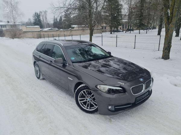Brown BMW 520 2012 in Prienai, with an engine capacity of 2.00 L and mileage of 243 thousand km for 5450 €, photo 4 on AUTOMOTO.COM.LV