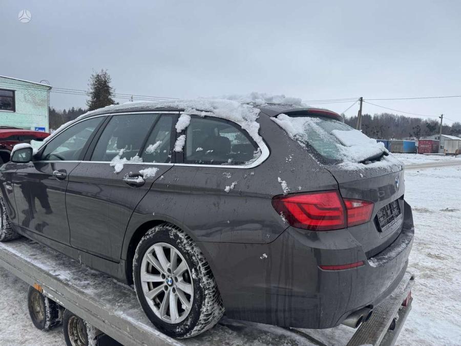 Brown BMW 520 2012 in Marijampole, with an engine capacity of 2.00 L and mileage of 350 thousand km for 6800 €, photo 3 on AUTOMOTO.COM.LV