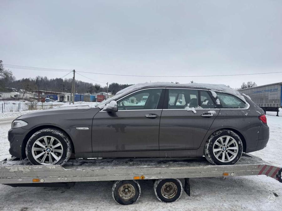 Brown BMW 520 2012 in Marijampole, with an engine capacity of 2.00 L and mileage of 350 thousand km for 6800 €, photo 5 on AUTOMOTO.COM.LV