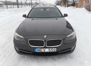 Brown BMW 520 2012 in Siauliai, with an engine capacity of 2.00 L and mileage of 304 thousand km for 8500 €, photo 2 on AUTOMOTO.COM.LV
