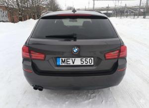 Brown BMW 520 2012 in Siauliai, with an engine capacity of 2.00 L and mileage of 304 thousand km for 8500 €, photo 5 on AUTOMOTO.COM.LV