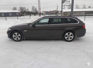 Brown BMW 520 2012 in Siauliai, with an engine capacity of 2.00 L and mileage of 304 thousand km for 8500 €, photo 8 on AUTOMOTO.COM.LV