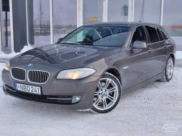 Brūns BMW 520 2012 Viļņa, ar dzinēja tilpumu 2.00 L un nobraukumu 345 tūkst. km par 7900 €, foto 3 vietnē AUTOMOTO.COM.LV