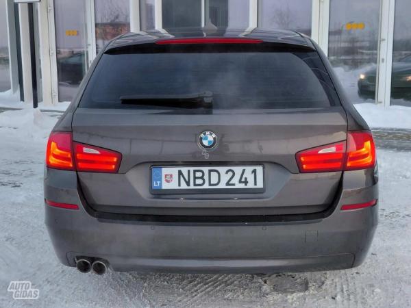 Brūns BMW 520 2012 Viļņa, ar dzinēja tilpumu 2.00 L un nobraukumu 345 tūkst. km par 7900 €, foto 5 vietnē AUTOMOTO.COM.LV