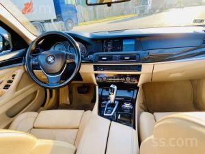 Brown BMW 520 2012 in Liepaja, with an engine capacity of 2.00 L and mileage of 353 thousand km for 6000 €, photo 8 on AUTOMOTO.COM.LV