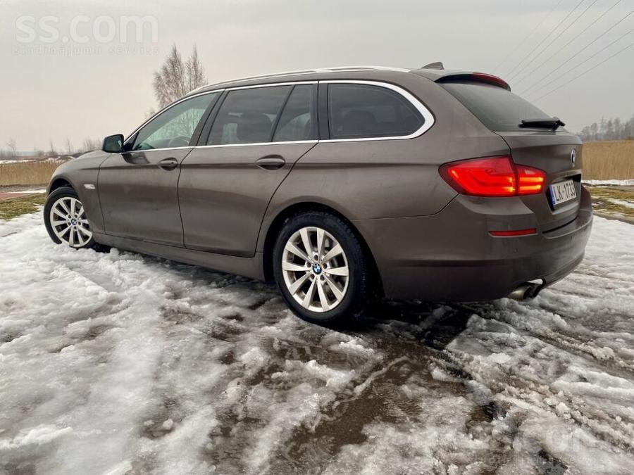 Brūns BMW 520 2012 Rīga, ar dzinēja tilpumu 2.00 L un nobraukumu 353 tūkst. km par 6500 €, foto 3 vietnē AUTOMOTO.COM.LV