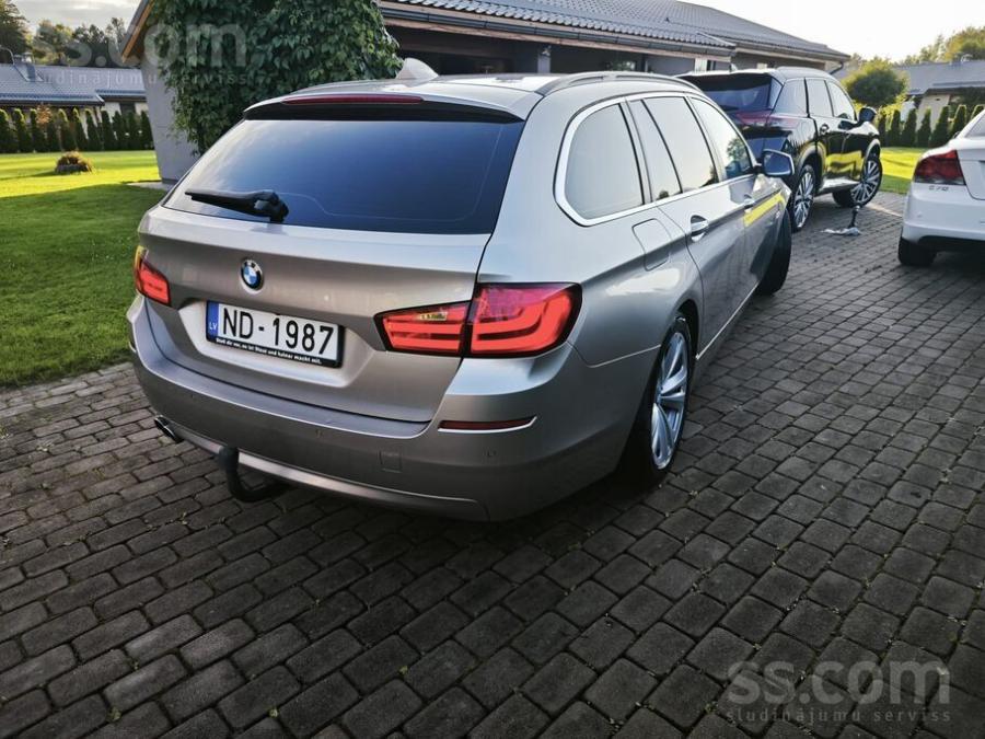 Brūns BMW 520 2012 Jelgava, ar dzinēja tilpumu 2.00 L un nobraukumu 298 tūkst. km par 9500 €, foto 8 vietnē AUTOMOTO.COM.LV