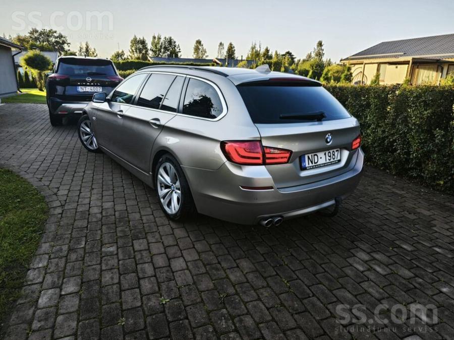 Brūns BMW 520 2012 Jelgava, ar dzinēja tilpumu 2.00 L un nobraukumu 298 tūkst. km par 9500 €, foto 9 vietnē AUTOMOTO.COM.LV