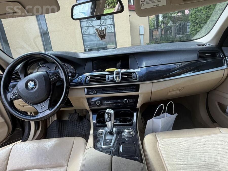 Brūns BMW 520 2012 Rīga, ar dzinēja tilpumu 2.00 L un nobraukumu 311 tūkst. km par 6950 €, foto 6 vietnē AUTOMOTO.COM.LV
