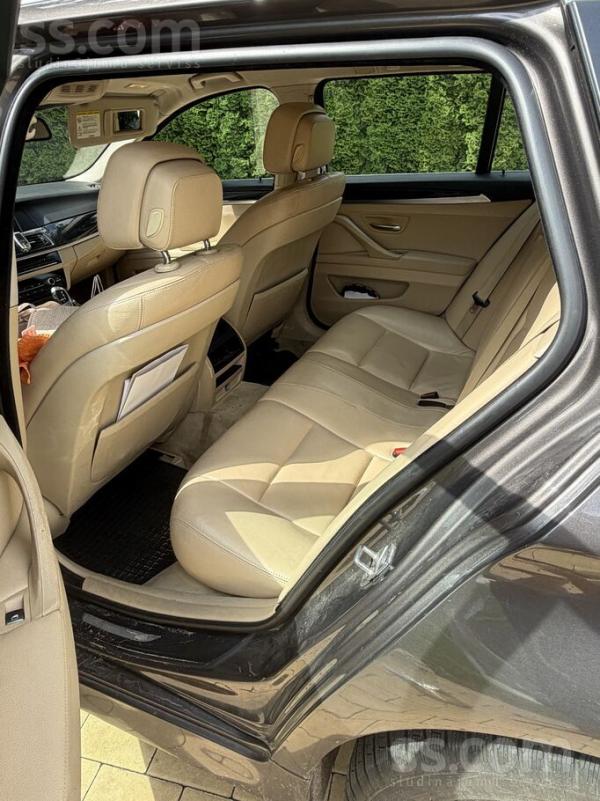 Brūns BMW 520 2012 Rīga, ar dzinēja tilpumu 2.00 L un nobraukumu 311 tūkst. km par 6950 €, foto 6 vietnē AUTOMOTO.COM.LV
