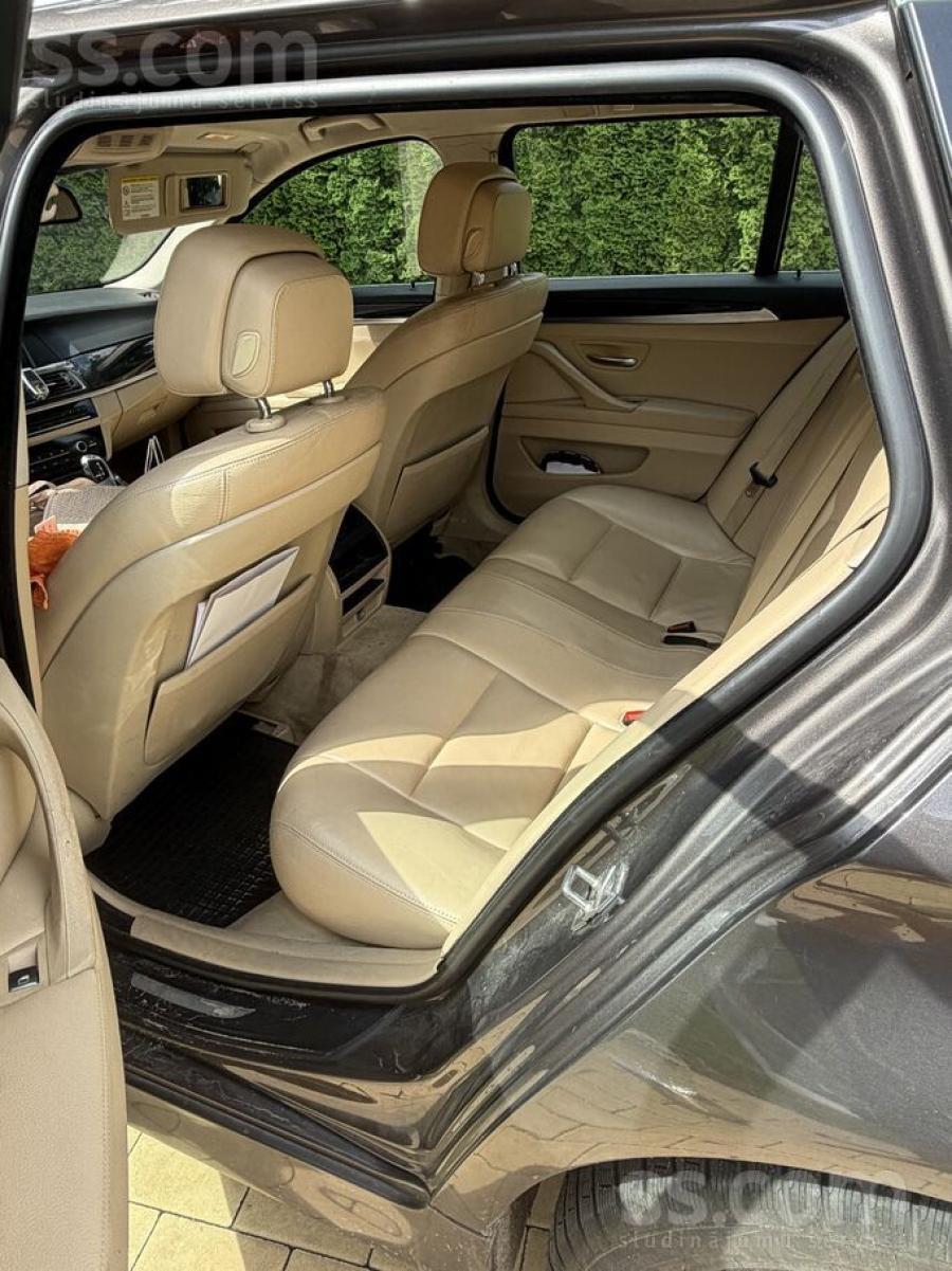Brūns BMW 520 2012 Rīga, ar dzinēja tilpumu 2.00 L un nobraukumu 311 tūkst. km par 6950 €, foto 7 vietnē AUTOMOTO.COM.LV