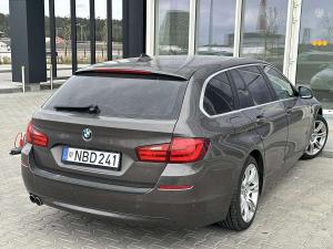 Brown BMW 520 2012 in Vilnius, with an engine capacity of 2.00 L and mileage of 345 thousand km for 7600 €, photo 5 on AUTOMOTO.COM.LV