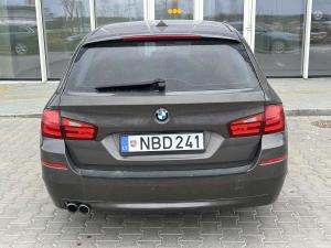 Brown BMW 520 2012 in Vilnius, with an engine capacity of 2.00 L and mileage of 345 thousand km for 7600 €, photo 6 on AUTOMOTO.COM.LV