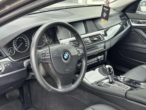 Brown BMW 520 2012 in Vilnius, with an engine capacity of 2.00 L and mileage of 345 thousand km for 7600 €, photo 8 on AUTOMOTO.COM.LV