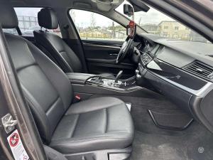 Brown BMW 520 2012 in Vilnius, with an engine capacity of 2.00 L and mileage of 345 thousand km for 7600 €, photo 12 on AUTOMOTO.COM.LV