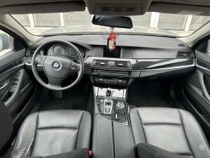 Brown BMW 520 2012 in Vilnius, with an engine capacity of 2.00 L and mileage of 345 thousand km for 7600 €, photo 14 on AUTOMOTO.COM.LV