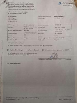 Коричневый БМВ 520 2012 в Пренай, объемом двигателя 2.00 л и пробегом 243 тыс. км за 7000 €, фото 32 на AUTOMOTO.COM.LV