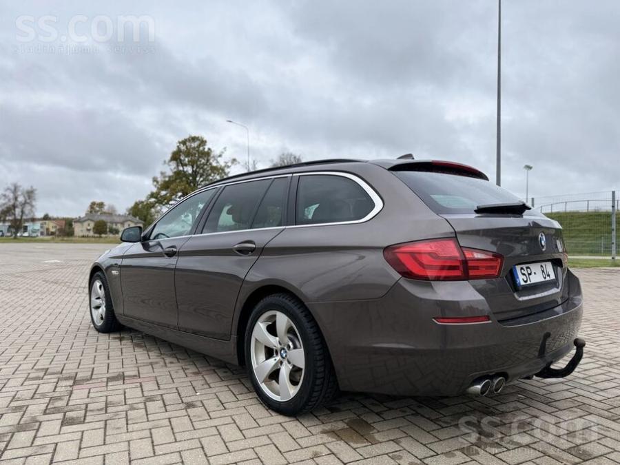 Brūns BMW 520 2012 Valmiera, ar dzinēja tilpumu 2.00 L un nobraukumu 308 tūkst. km par 7995 €, foto 6 vietnē AUTOMOTO.COM.LV