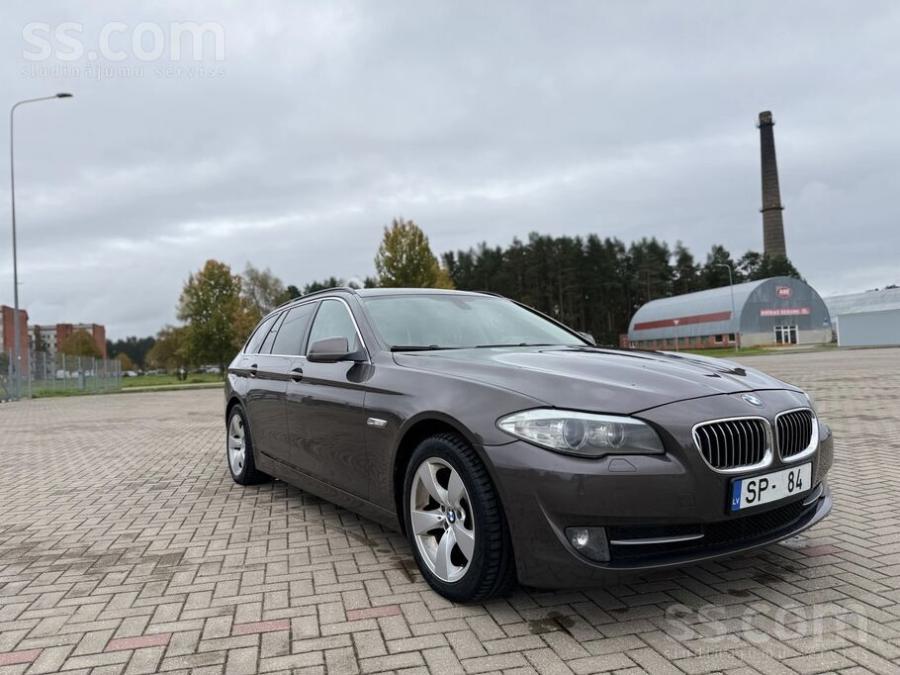 Brūns BMW 520 2012 Valmiera, ar dzinēja tilpumu 2.00 L un nobraukumu 308 tūkst. km par 7995 €, foto 8 vietnē AUTOMOTO.COM.LV