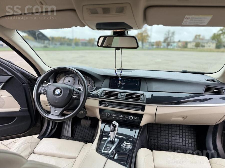 Brūns BMW 520 2012 Valmiera, ar dzinēja tilpumu 2.00 L un nobraukumu 308 tūkst. km par 7995 €, foto 10 vietnē AUTOMOTO.COM.LV