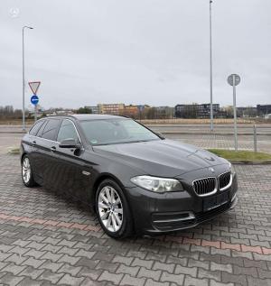 Brūns BMW 520 2013 Viļņa, ar dzinēja tilpumu 2.00 L un nobraukumu 270 tūkst. km par 8950 €, foto  vietnē AUTOMOTO.COM.LV