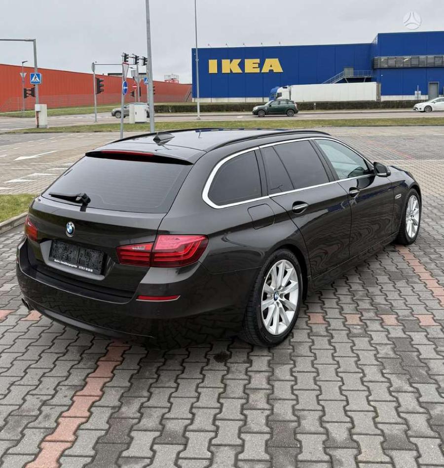 Brūns BMW 520 2013 Viļņa, ar dzinēja tilpumu 2.00 L un nobraukumu 270 tūkst. km par 8950 €, foto 3 vietnē AUTOMOTO.COM.LV