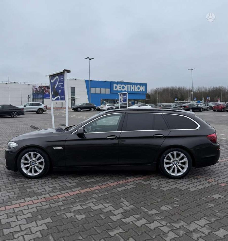 Brūns BMW 520 2013 Viļņa, ar dzinēja tilpumu 2.00 L un nobraukumu 270 tūkst. km par 8950 €, foto 6 vietnē AUTOMOTO.COM.LV