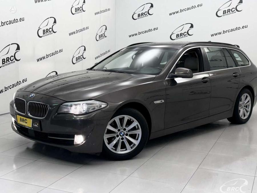 Brūns BMW 520 2013 Viļņa, ar dzinēja tilpumu 2.00 L un nobraukumu 387 tūkst. km par 5900 €, foto 1 vietnē AUTOMOTO.COM.LV
