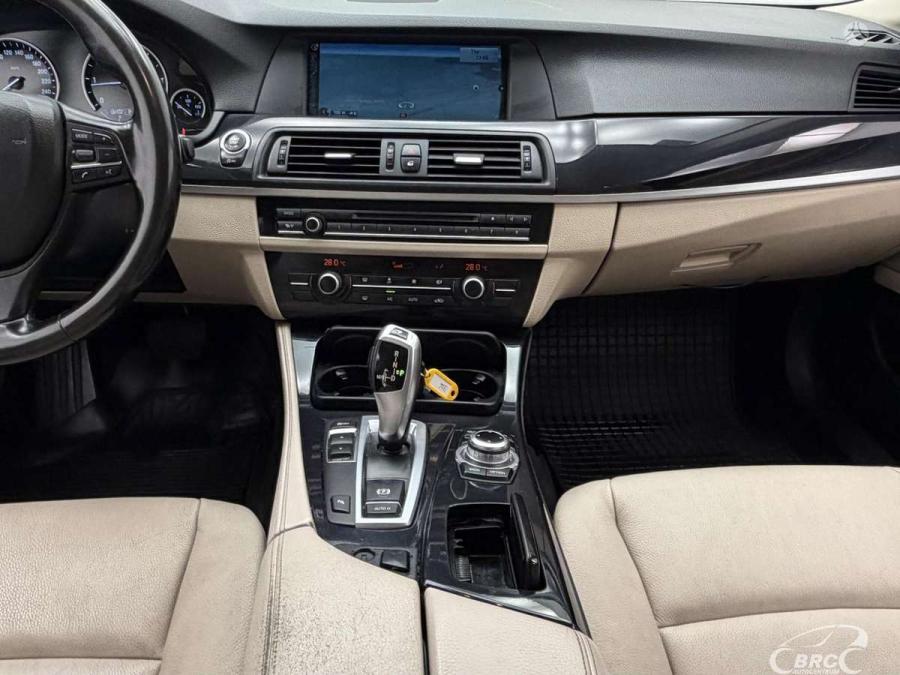 Brūns BMW 520 2013 Viļņa, ar dzinēja tilpumu 2.00 L un nobraukumu 387 tūkst. km par 5900 €, foto 16 vietnē AUTOMOTO.COM.LV