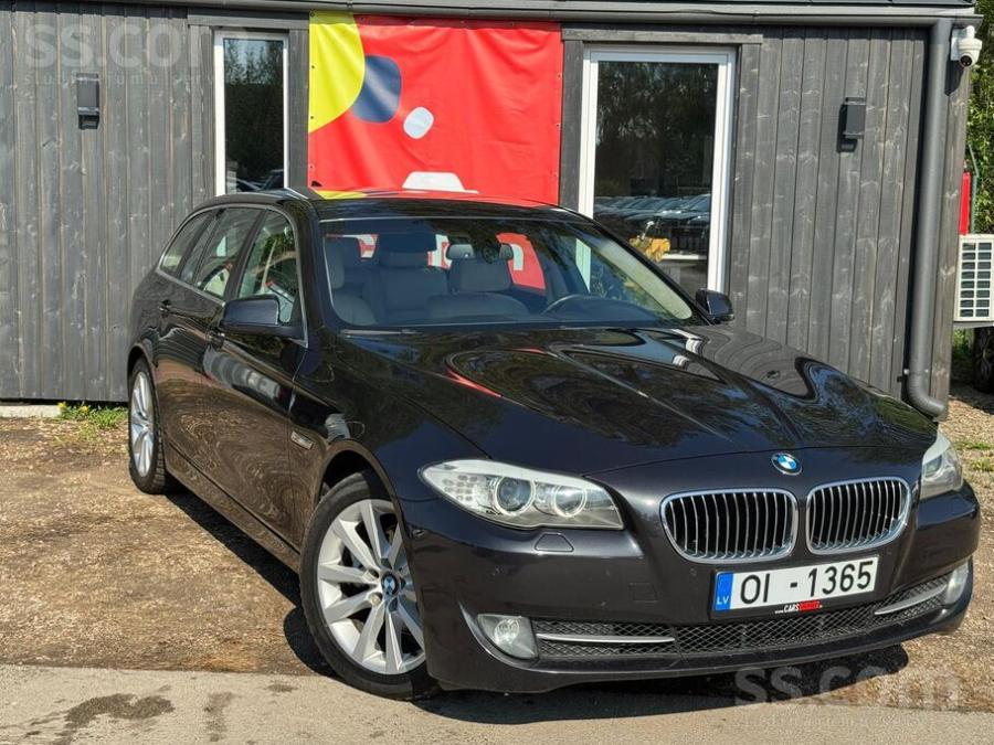 Brown BMW 520 2013 in Riga, with an engine capacity of 2.00 L and mileage of 269 thousand km for 9400 €, photo 3 on AUTOMOTO.COM.LV