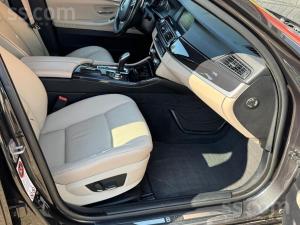 Brown BMW 520 2013 in Riga, with an engine capacity of 2.00 L and mileage of 269 thousand km for 9400 €, photo 10 on AUTOMOTO.COM.LV