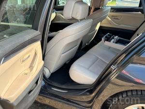 Brown BMW 520 2013 in Riga, with an engine capacity of 2.00 L and mileage of 269 thousand km for 9400 €, photo 14 on AUTOMOTO.COM.LV