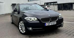 Brūns BMW 520 2013 Viļņa, ar dzinēja tilpumu 2.00 L un nobraukumu 325 tūkst. km par 8700 €, foto  vietnē AUTOMOTO.COM.LV