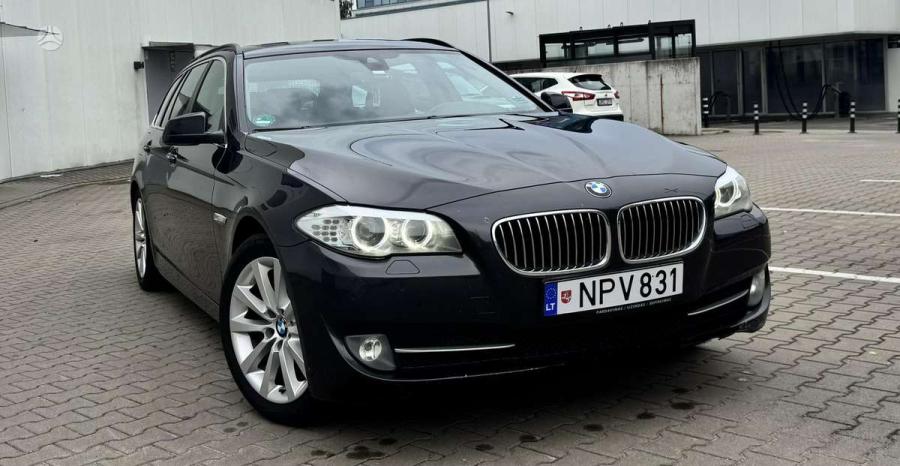Brūns BMW 520 2013 Viļņa, ar dzinēja tilpumu 2.00 L un nobraukumu 325 tūkst. km par 8700 €, foto 1 vietnē AUTOMOTO.COM.LV