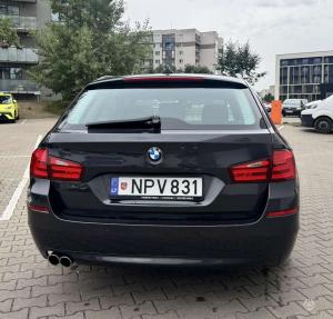 Brūns BMW 520 2013 Viļņa, ar dzinēja tilpumu 2.00 L un nobraukumu 325 tūkst. km par 8700 €, foto 6 vietnē AUTOMOTO.COM.LV
