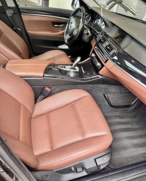 Brūns BMW 520 2013 Viļņa, ar dzinēja tilpumu 2.00 L un nobraukumu 325 tūkst. km par 8700 €, foto 10 vietnē AUTOMOTO.COM.LV