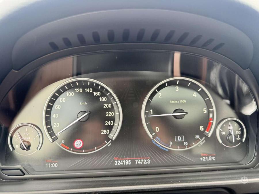 Brūns BMW 520 2013 Viļņa, ar dzinēja tilpumu 2.00 L un nobraukumu 325 tūkst. km par 8700 €, foto 14 vietnē AUTOMOTO.COM.LV